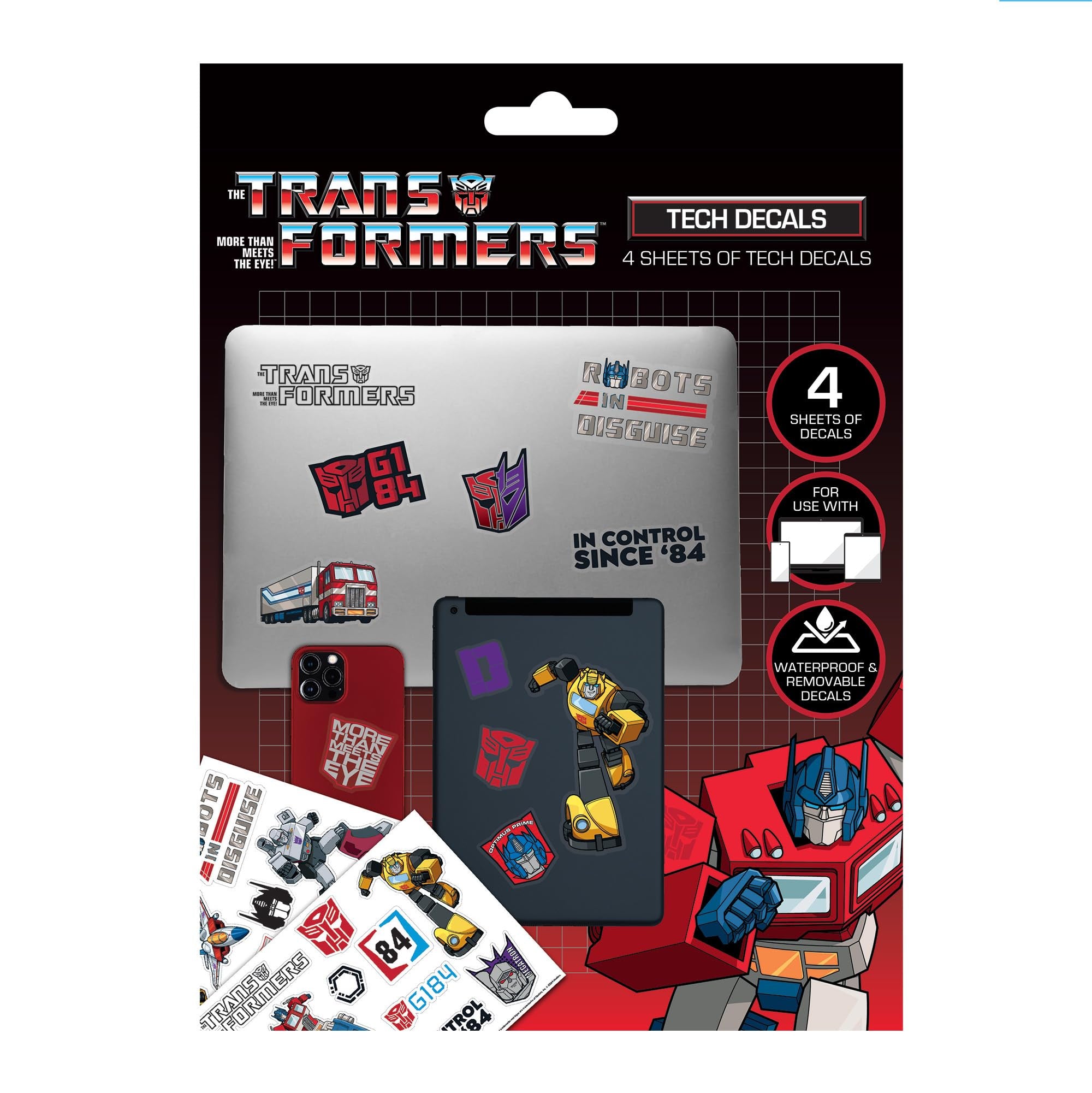TRANSFORMERS - Tech Decals – Cool-Merch