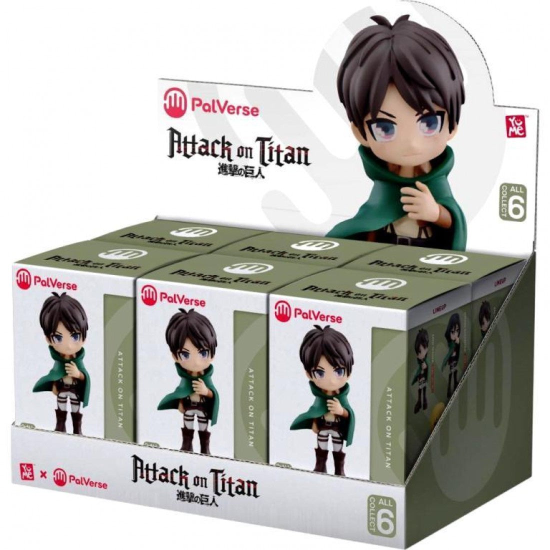 ATTACK ON TITAN - Palverse Blind Box Figure (1) – Cool-Merch