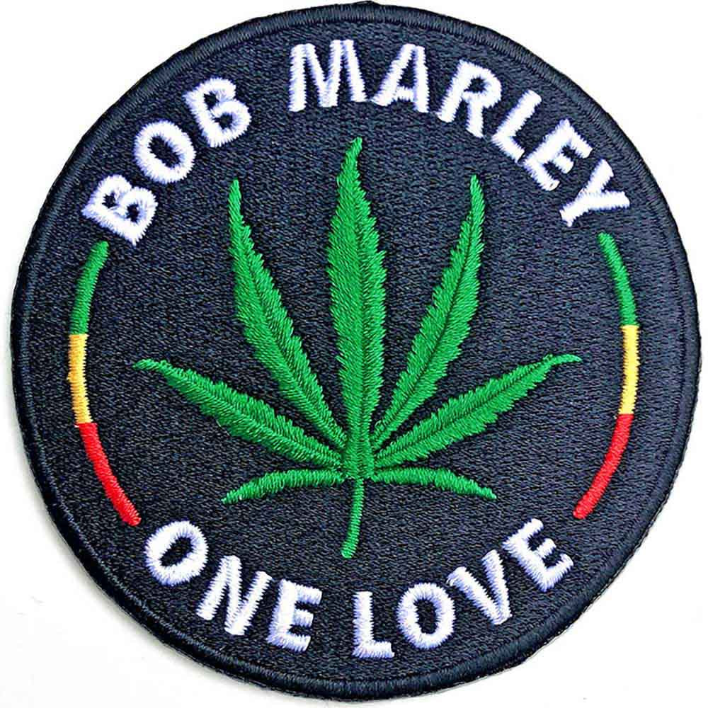 BOB MARLEY - Leaf Woven Patch – Cool-Merch