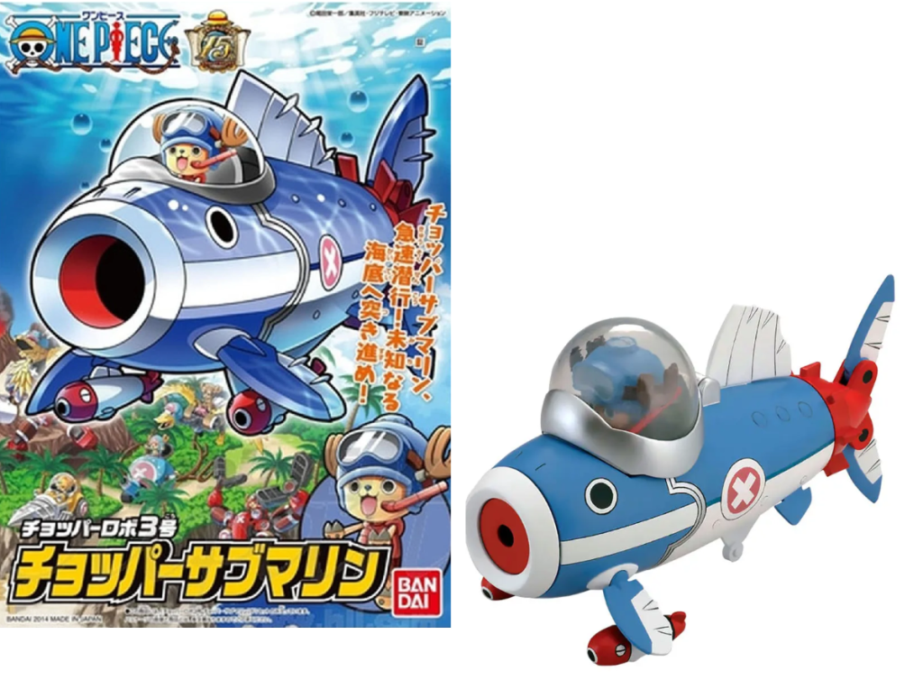 ONE PIECE - Chopper Robo Submarine Model Kit – Cool-Merch