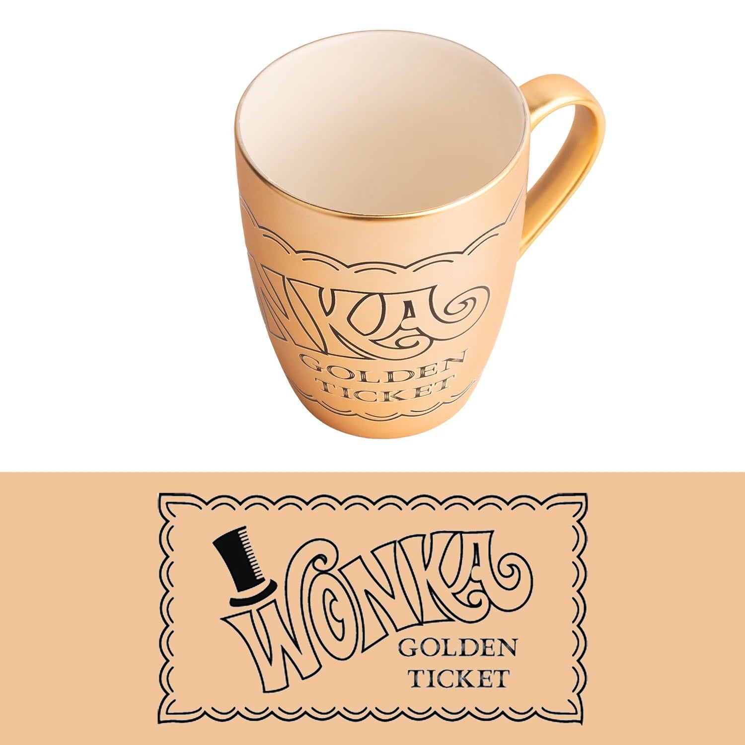 WILLY WONKA - Golden Ticket Mug – Cool-Merch