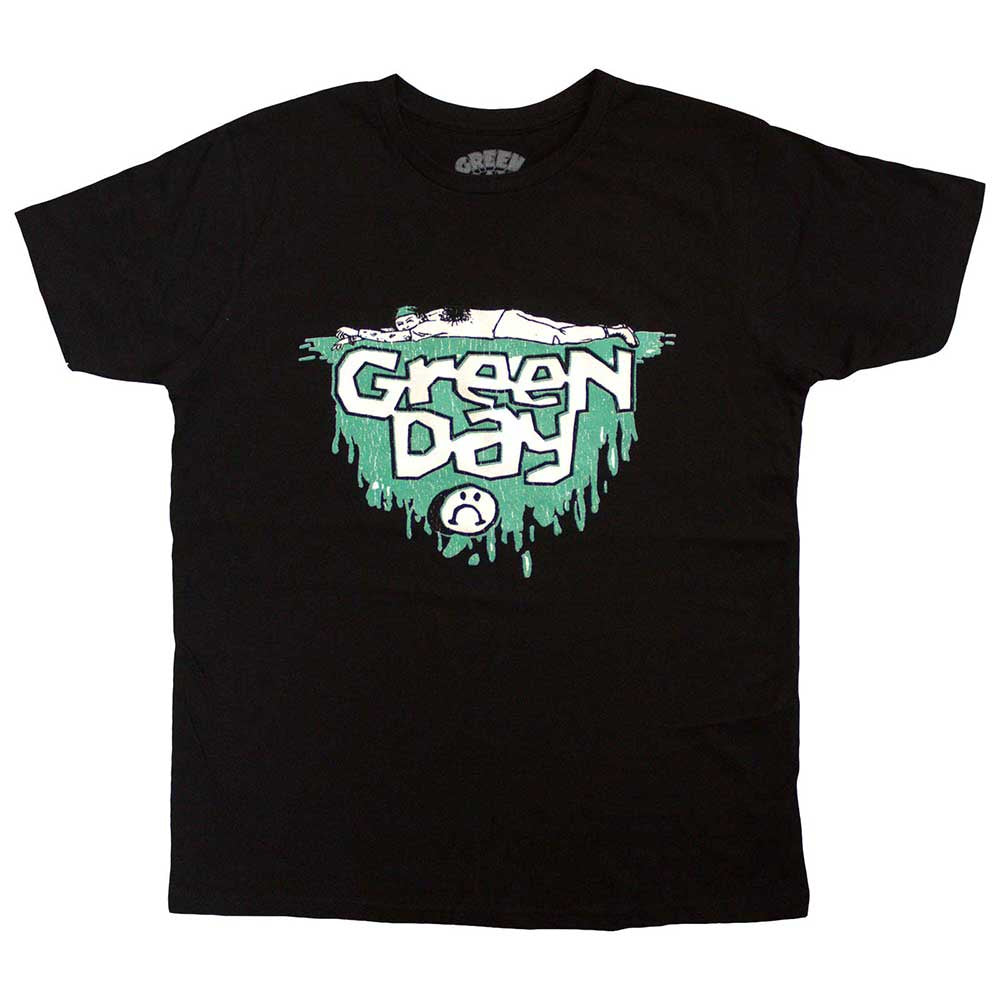 GREEN DAY - Kerplunk Logo Sad Face T-Shirt – Cool-Merch