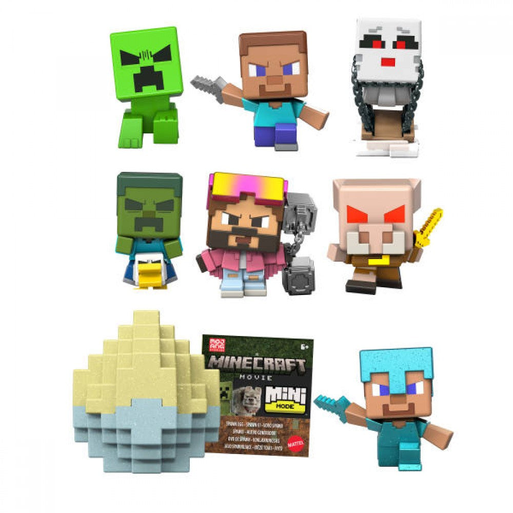 MINECRAFT - Mini Mode Spawn Egg Mystery Figure – Cool-Merch