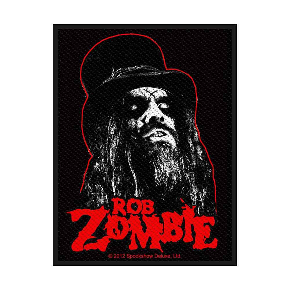 ROB ZOMBIE - Portrait Woven Patch – Cool-Merch