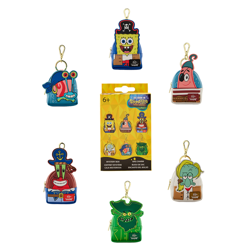 LOUNGEFLY : NICKELODEON - SpongeBob SquarePants Mystery Mini Backpack ...