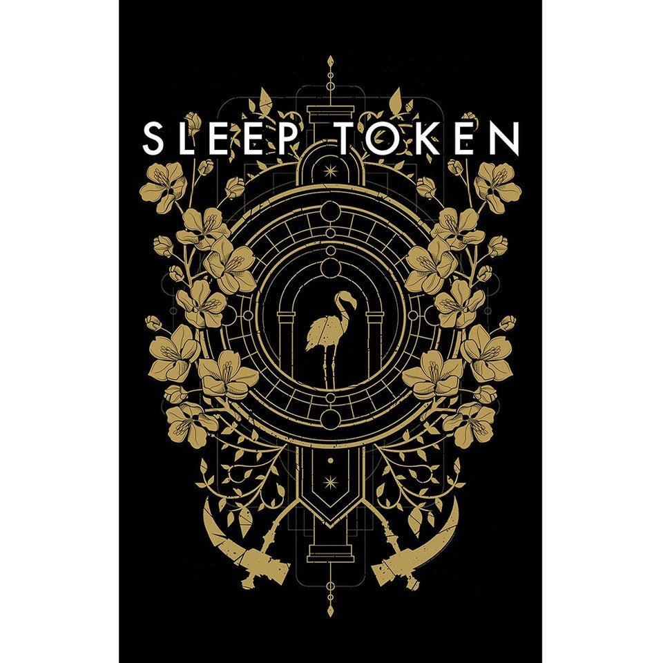 SLEEP TOKEN - Even In Arcadia Crest Textile Poster – Cool-Merch