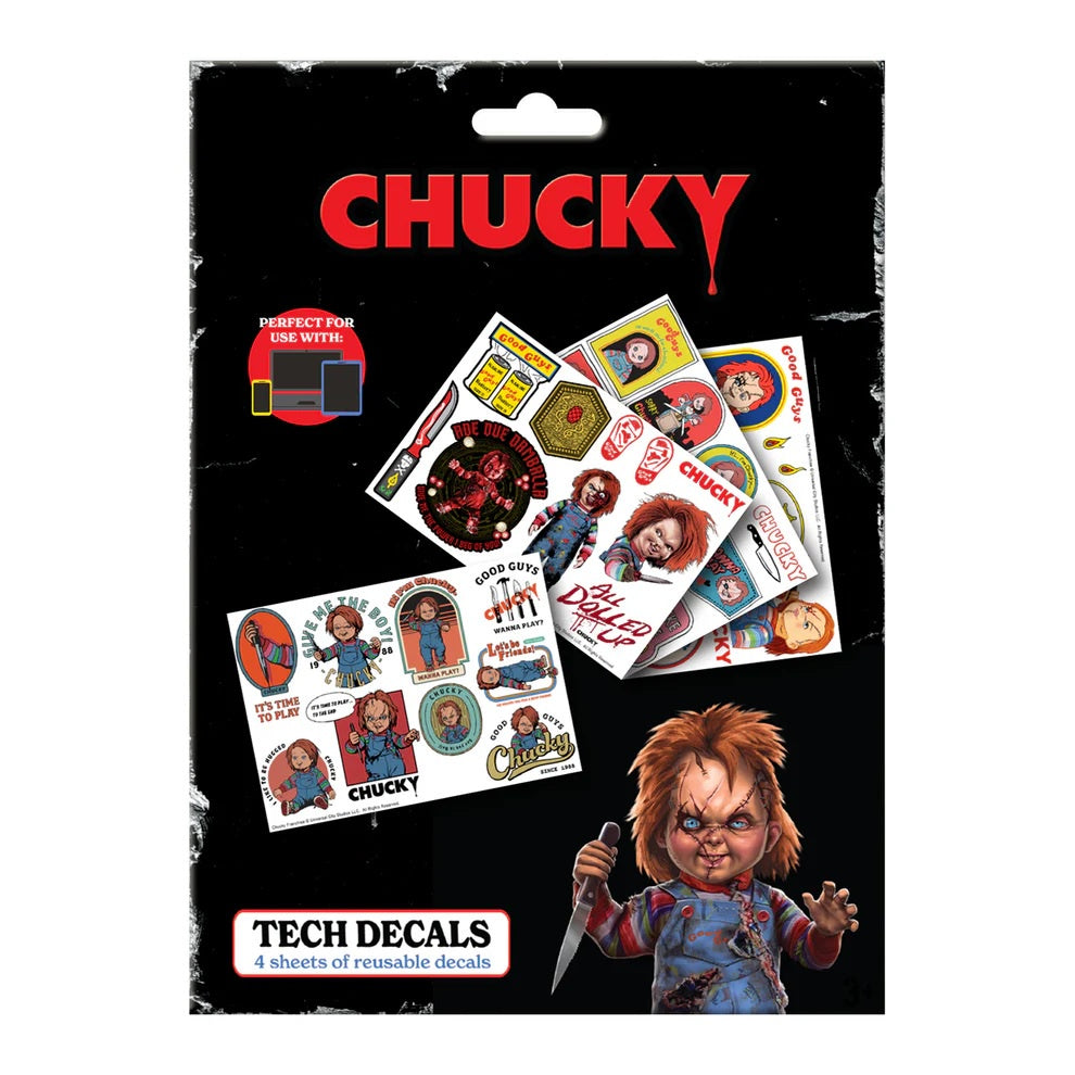 CHILD'S PLAY - Chucky Tech Decals – Cool-Merch