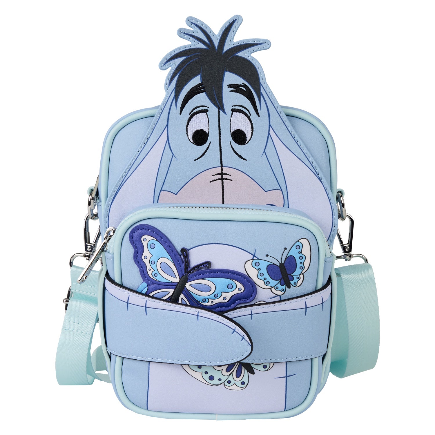 LOUNGEFLY : DISNEY - Winnie The Pooh Eeyore Crossbuddies Crossbody Bag ...