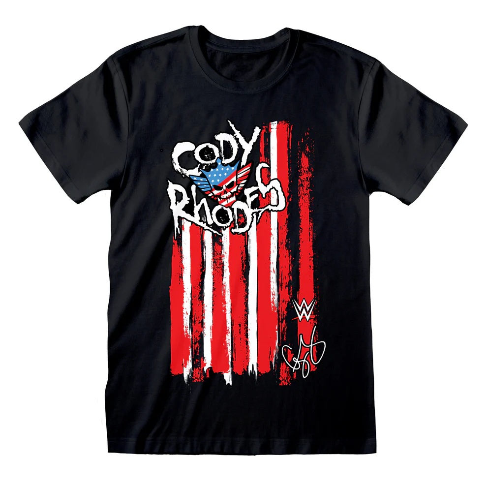 WWE - Cody Rhodes Nightmare Flag T-Shirt – Cool-Merch