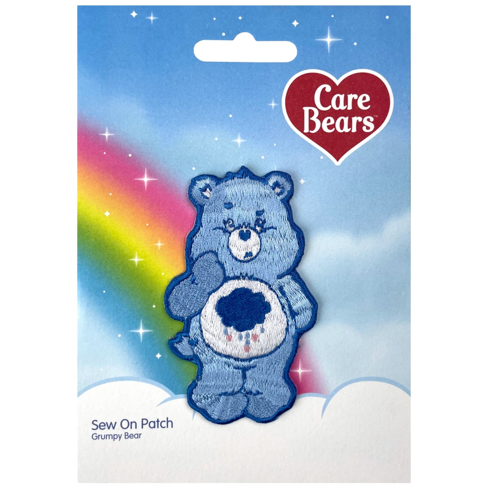 CARE BEARS - Classic Grumpy Bear Sew On Patch – Cool-Merch