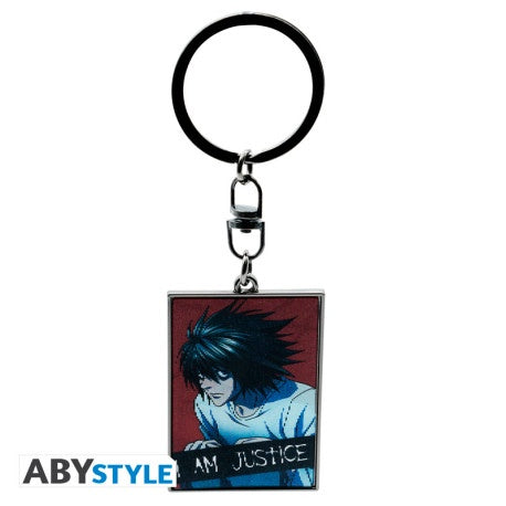DEATH NOTE - Justice Lenticular Metal Keyring – Cool-Merch