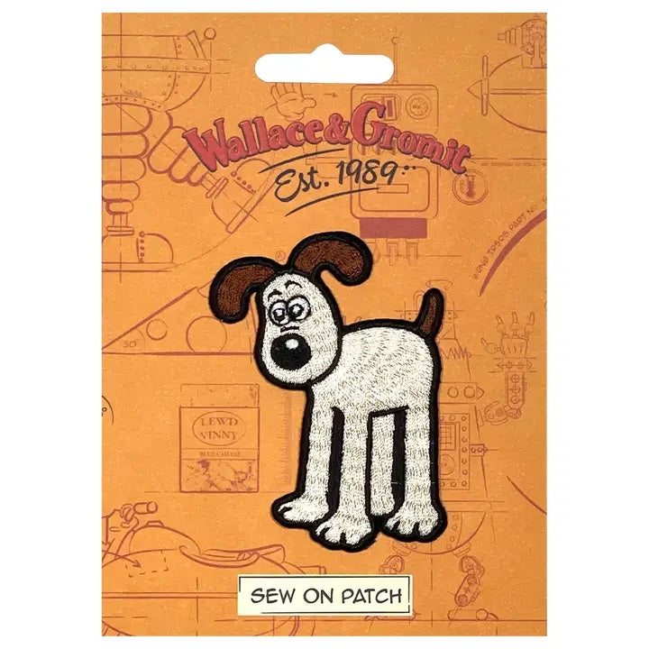 WALLACE & GROMIT - Gromit Character Sew On Patch – Cool-Merch