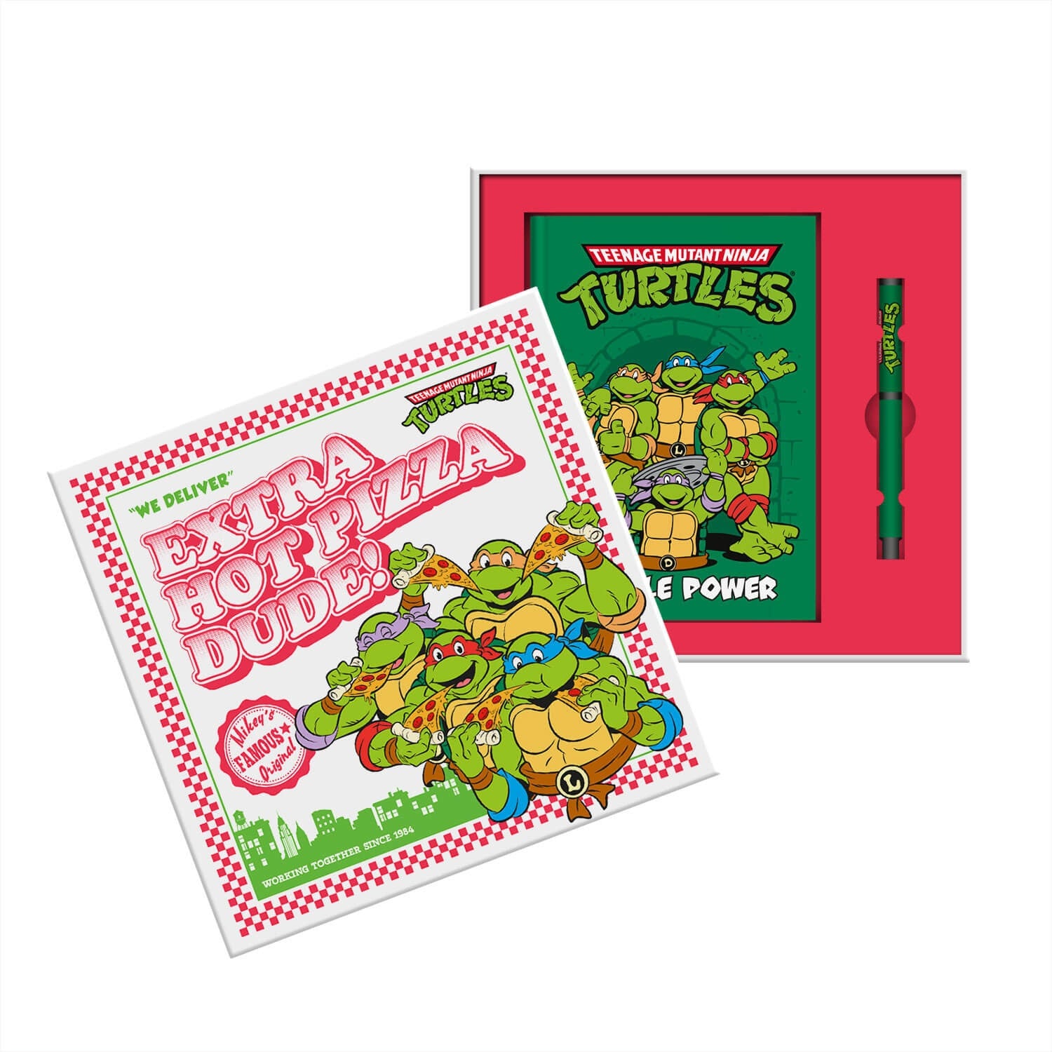 TEENAGE MUTANT NINJA TURTLES - A5 Premium Notebook & Pen Set – Cool-Merch
