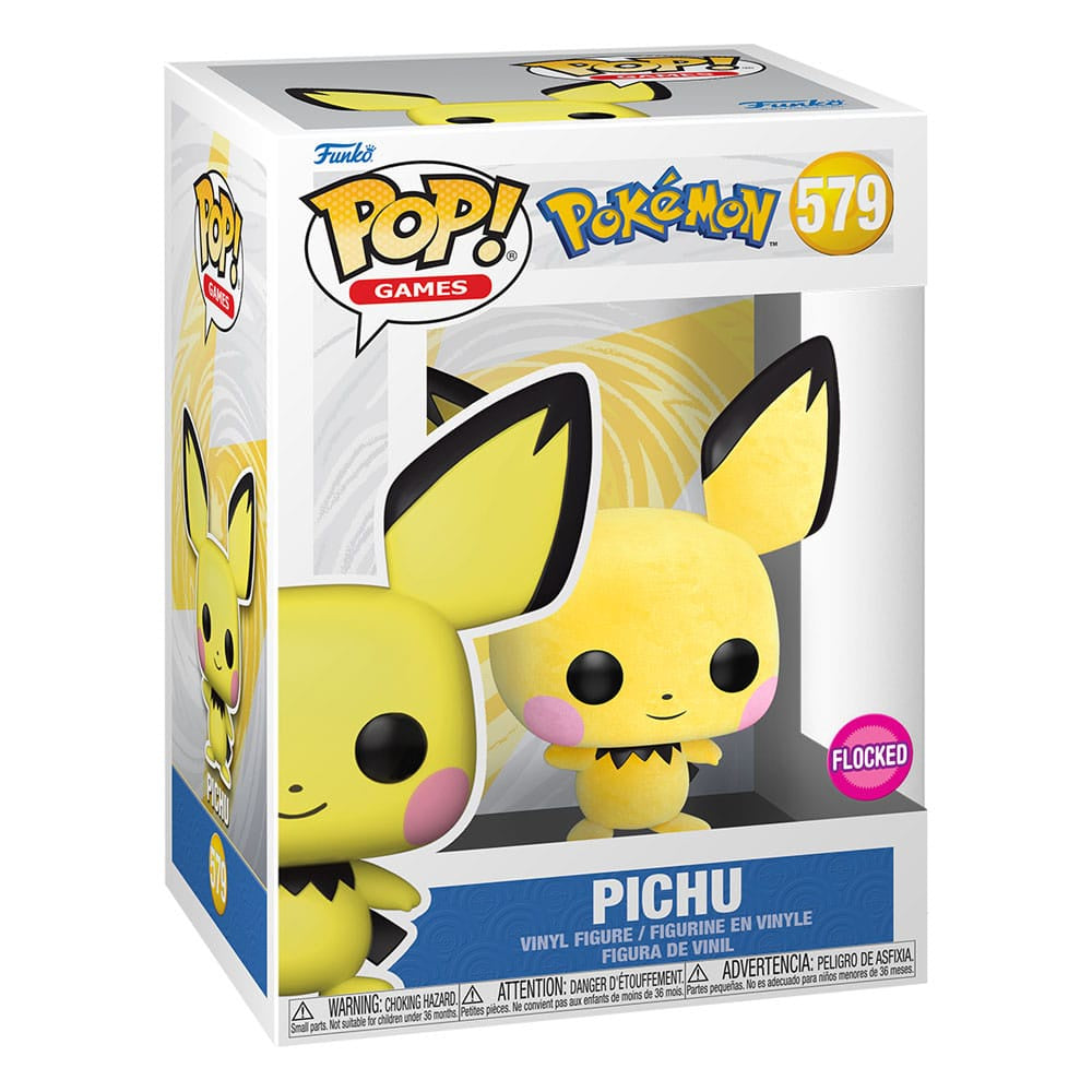 POKEMON - Pichu Flocked Exclusive #579 Funko Pop! – Cool-Merch