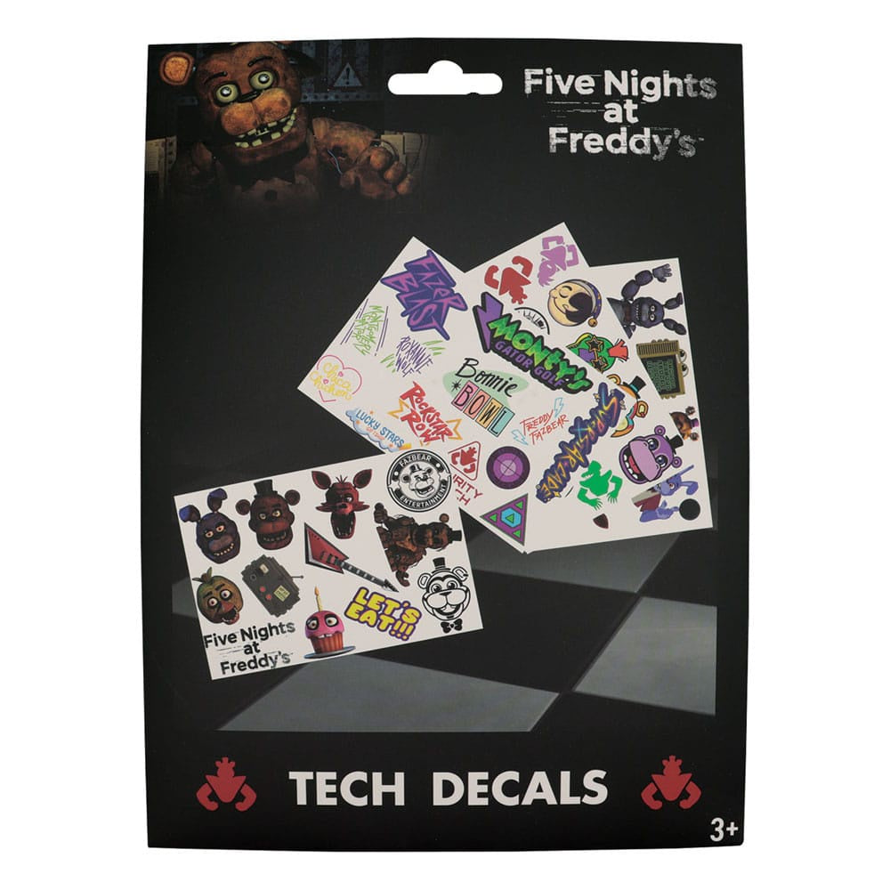 FIVE NIGHTS AT FREDDY'S - Tech Decals – Cool-Merch
