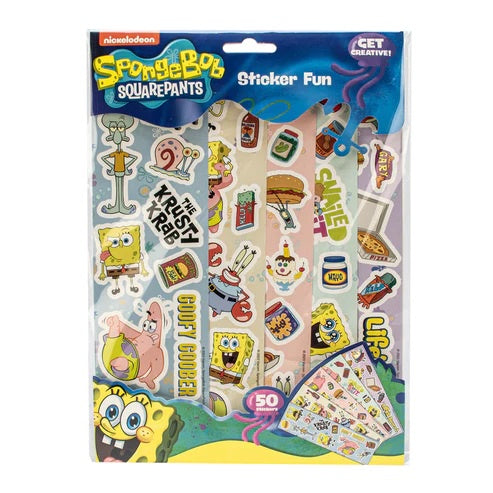SPONGEBOB SQUAREPANTS - Sticker Pack – Cool-Merch